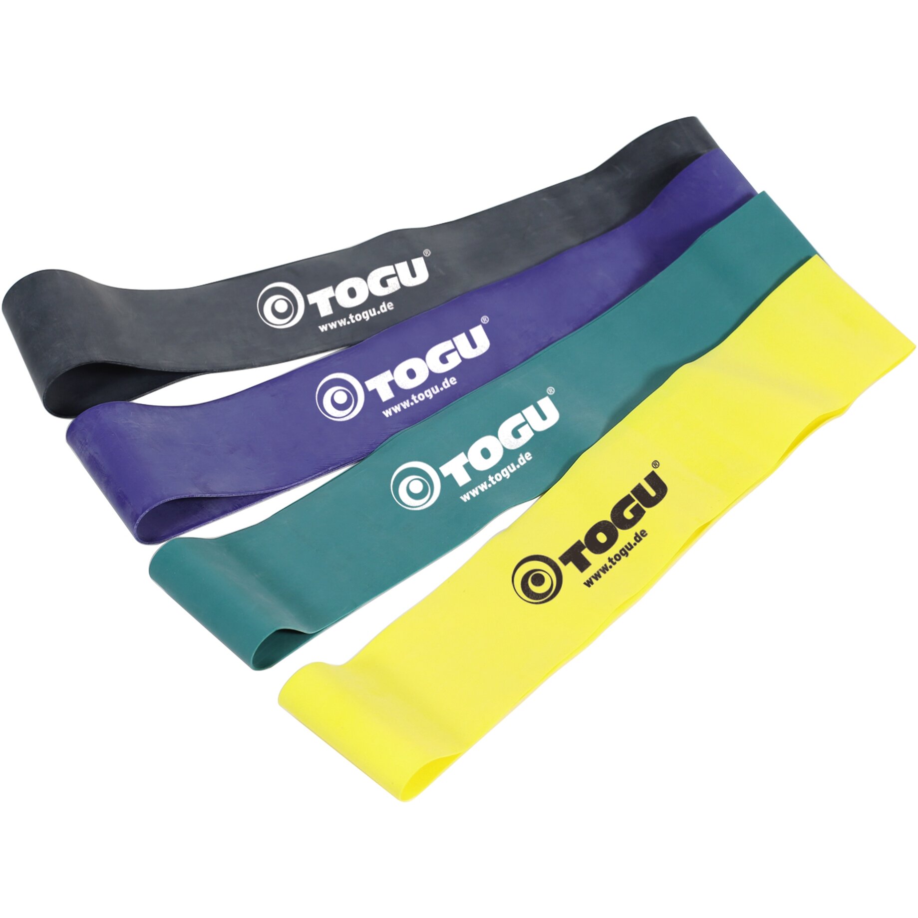 Togu Theratrainingsband Loop ge/gn/bl/sw 4Stärken | 12006903